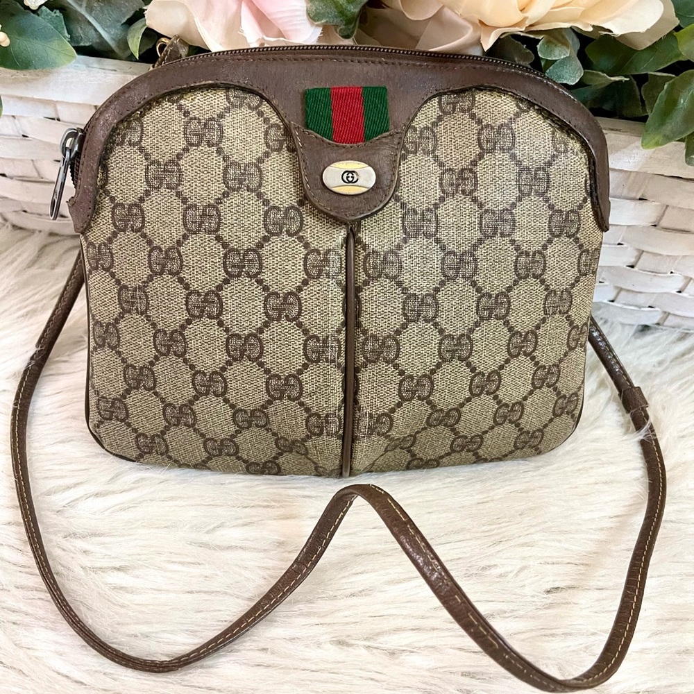 Authentic Gucci Monogram Bag - Gem